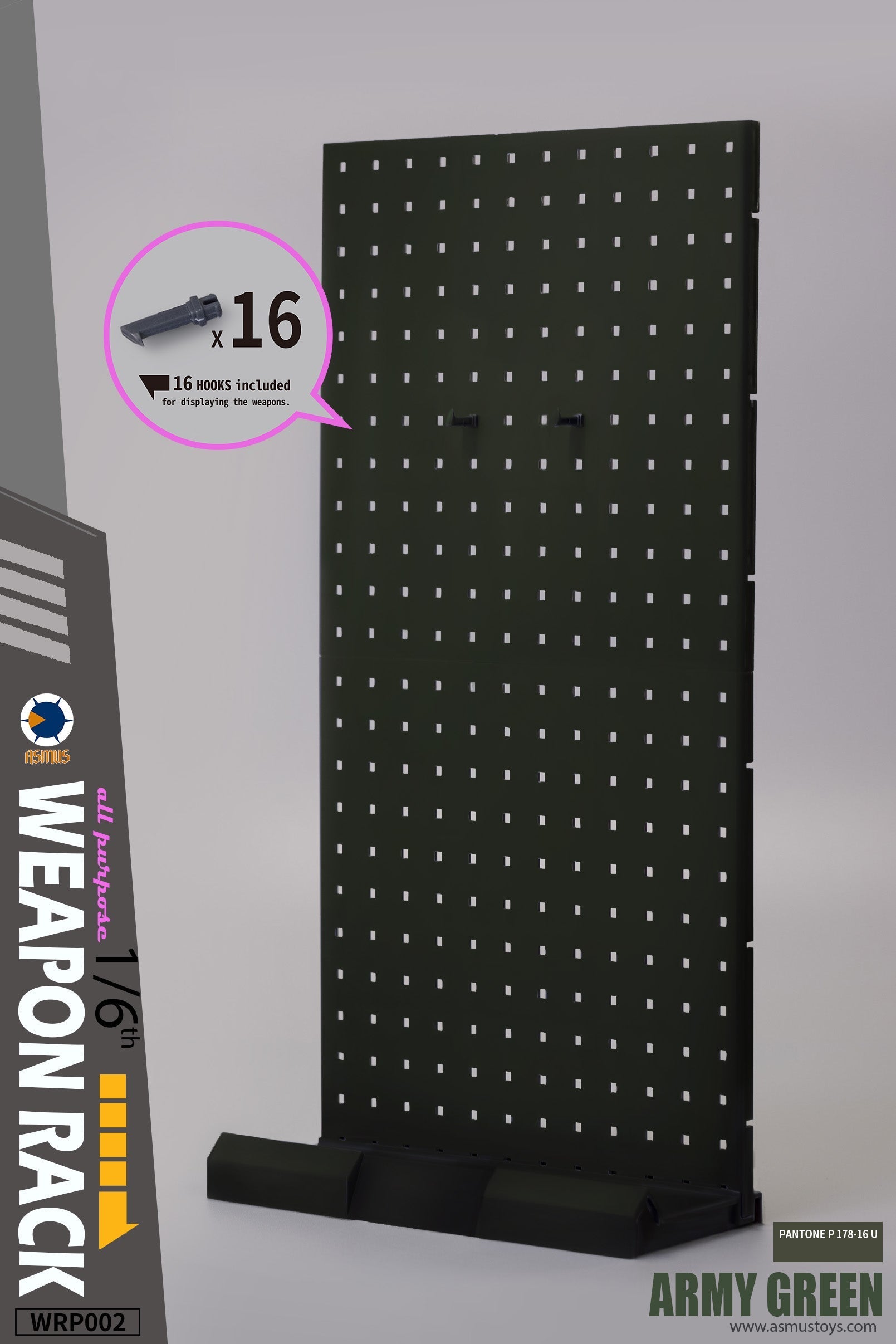 Weapon Racks SET(*ARMY GREEN) – Asmus Collectibles